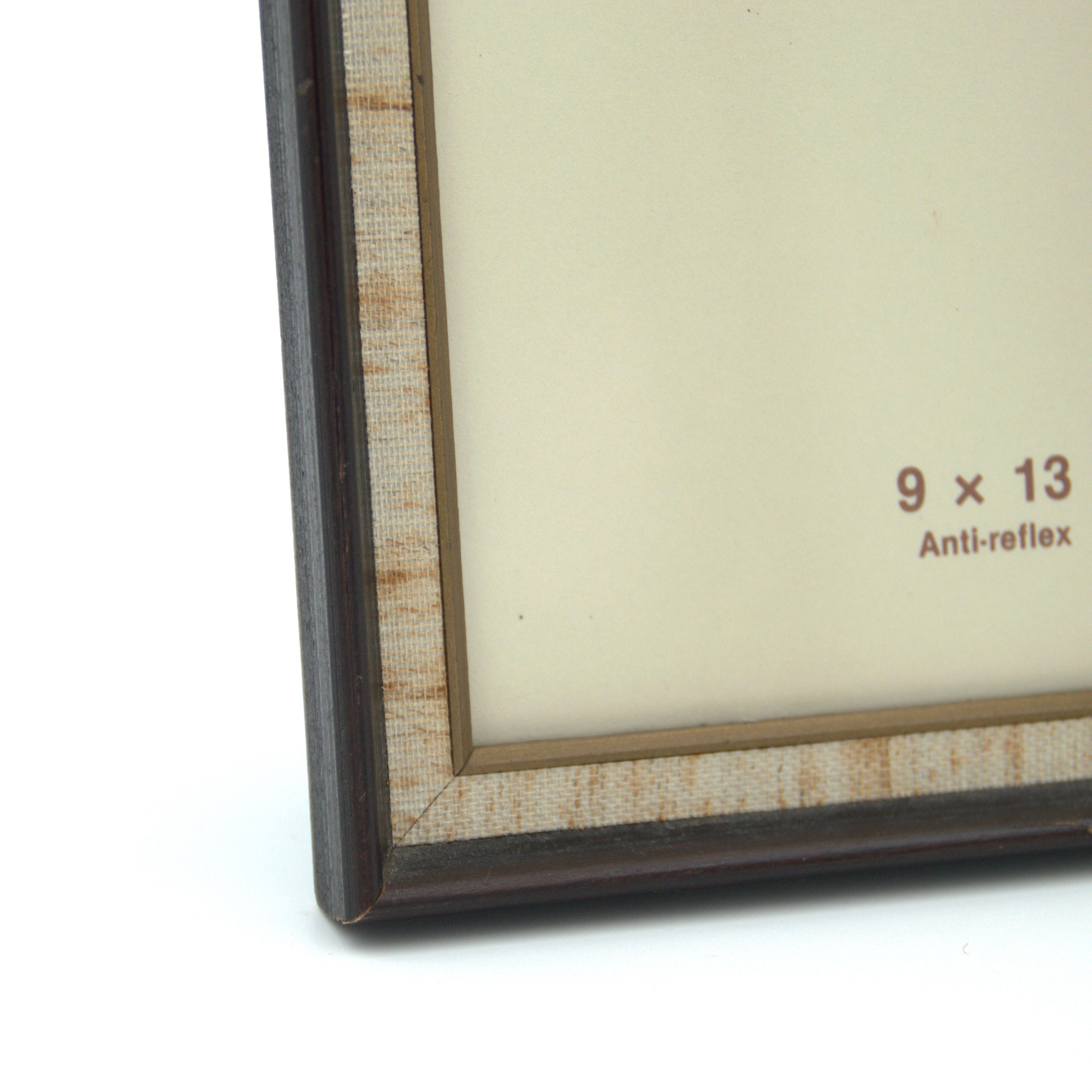 Heibel Denmark Frame | Vintage Wood and Linen Frame | Natural Looking ...