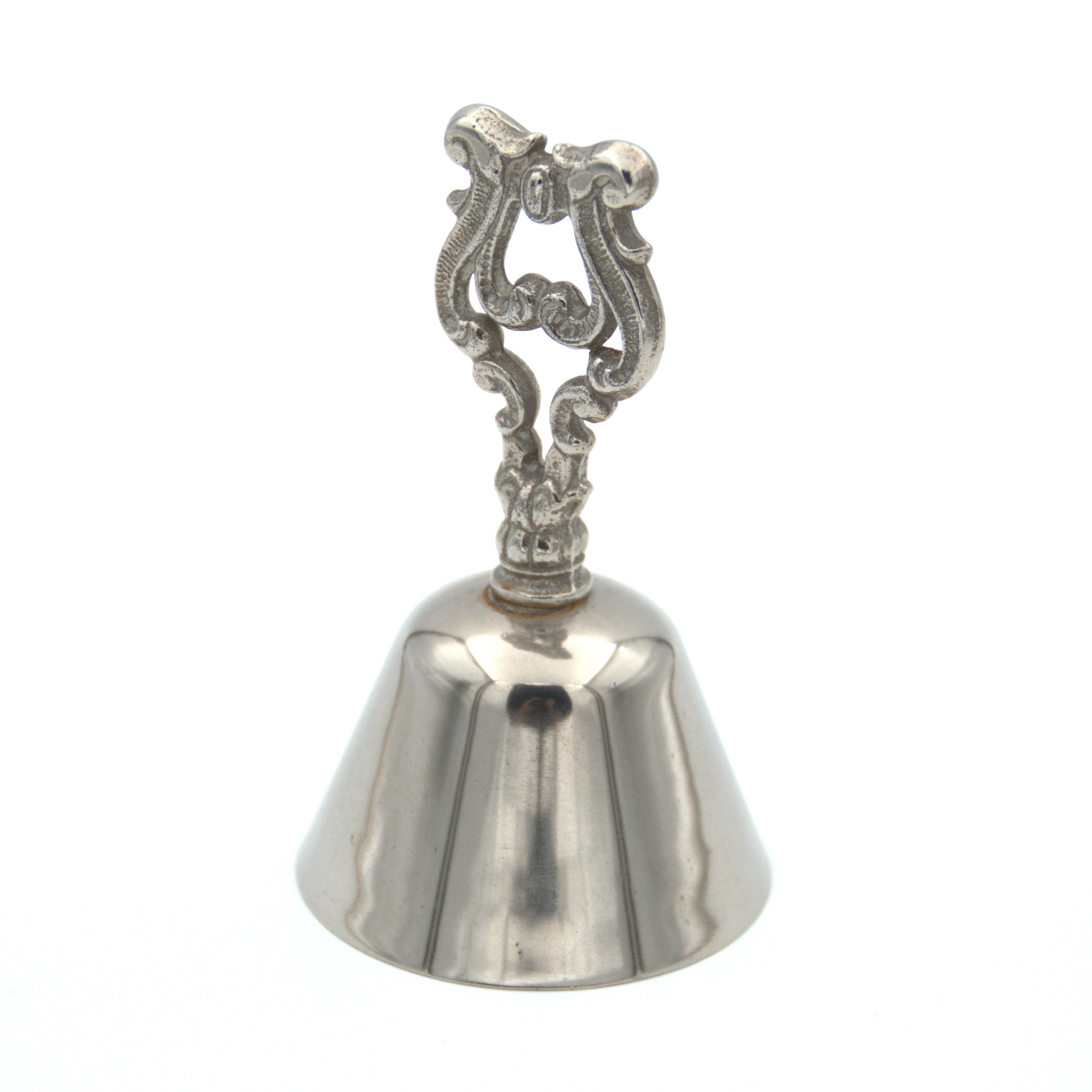 Antique Silver Plate Ornate Bell Silver Plate Table Bell Silver Plate ...