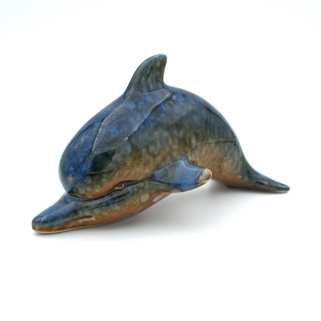 Vintage Ceramic Dolphin Figurine | Ceramic Dolphin Statue | Ceramic ...
