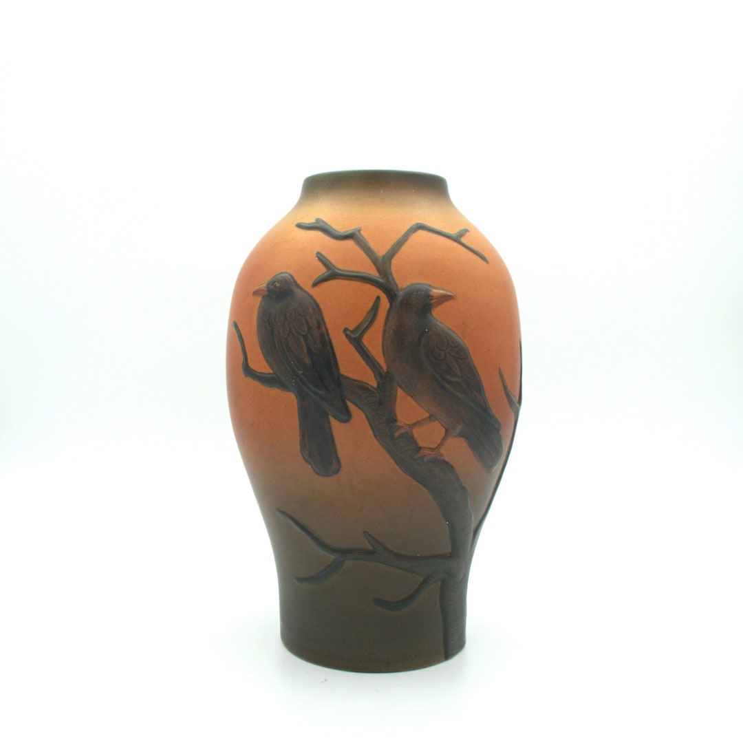 PIE | Peter Ipsen Enke Danish Art Pottery | Blackbird Vase | Art ...