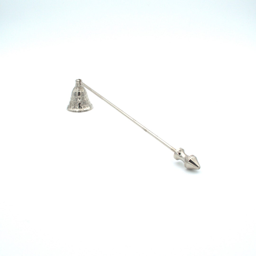 Silver Plate Solid Brass Candle Snuffer | Snuffer | Long Handle Candle ...