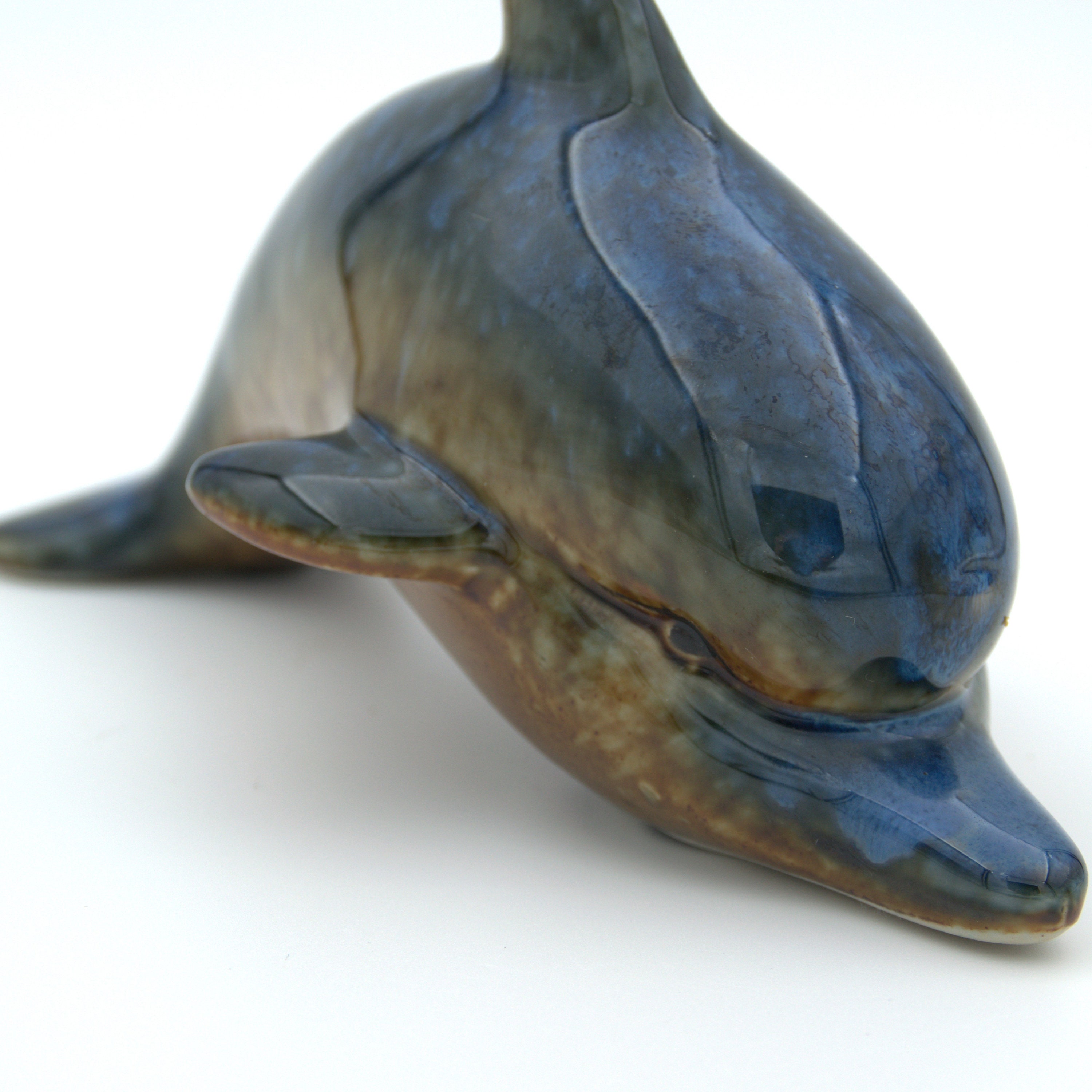 Vintage Ceramic Dolphin Figurine Ceramic Dolphin Statue - Etsy