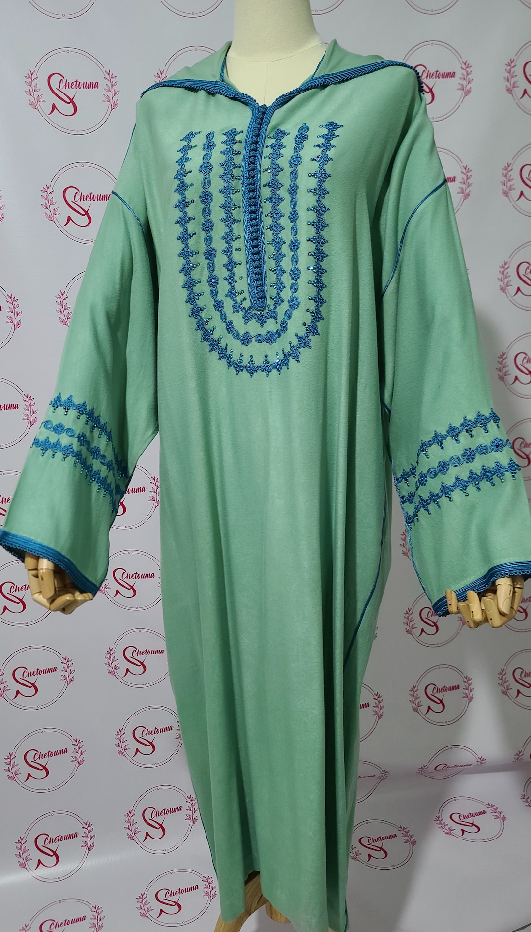 Djellaba Caftan Traditionnelle Marocain - Etsy
