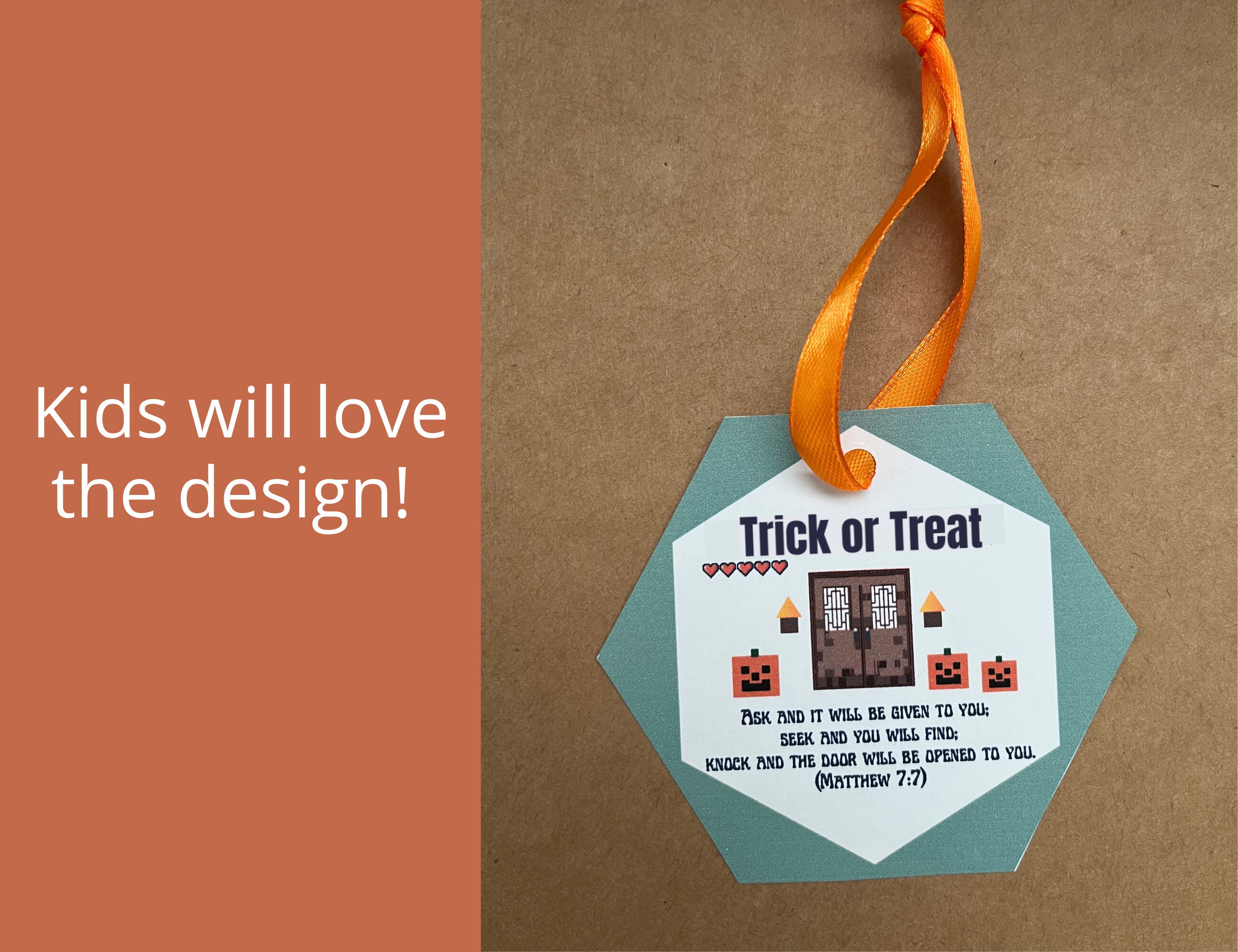 Halloween Gift Tag With Bible Verse for Treat Bags - Etsy