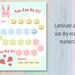 Printable Reward Chart for Kids, Bunny Reward Tracker for Toddlers ...