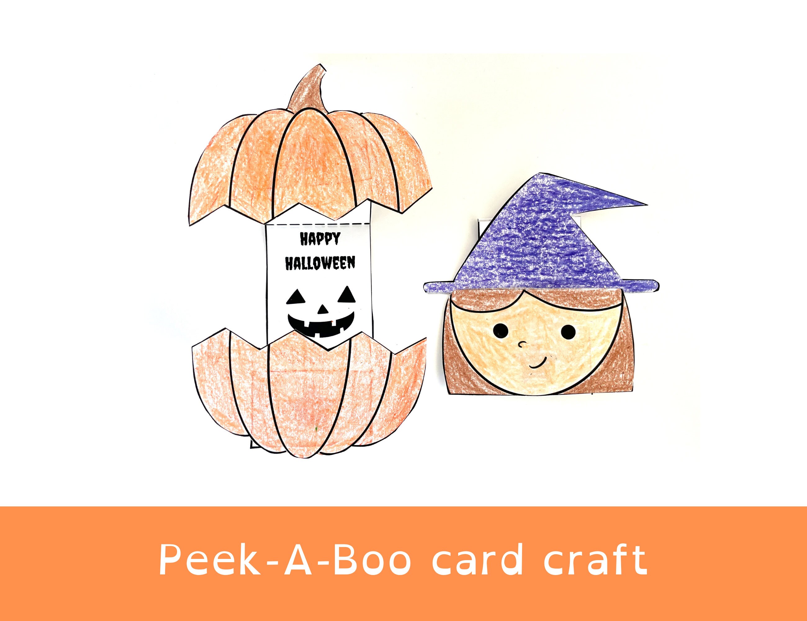 Halloween Kids Activity Bundle, Printable Craft Template - Etsy