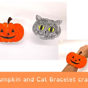Halloween Kids Activity Bundle, Printable Craft Template - Etsy