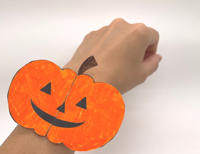 Halloween Printable Craft, Indoor Activity for Kids, Trick or Treat ...