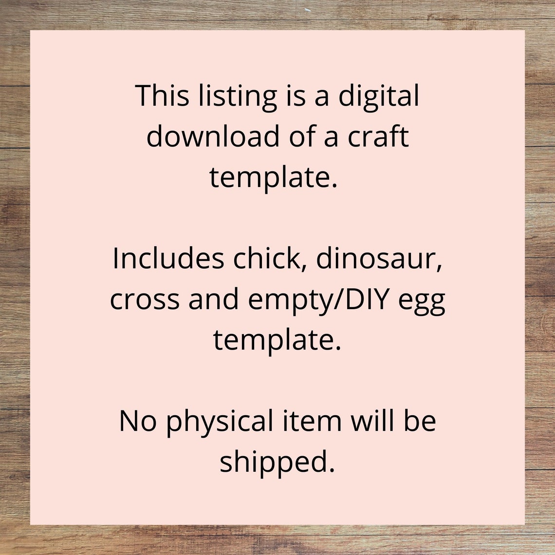 Easter Craft for Kids, Kids Easter Activity, Craft Template, Simple ...