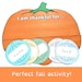 Fall Pumpkin Craft for Kids, Thankfulness Activity, Thanksgiving Craft ...