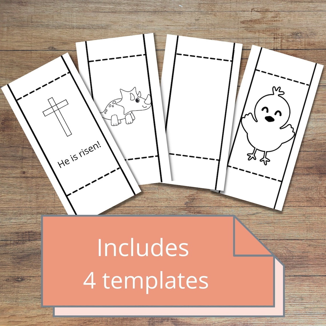 Easter Craft for Kids, Kids Easter Activity, Craft Template, Simple ...