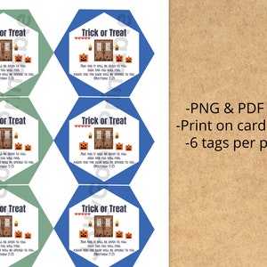 Halloween Gift Tag With Bible Verse for Treat Bags - Etsy