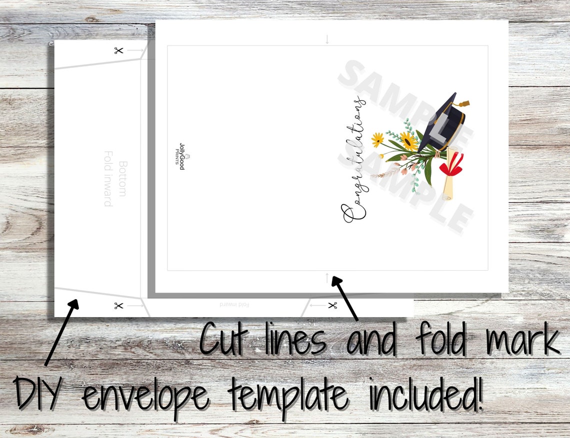 Printable Graduation Card, Congratulations for Grads, INSTANT DOWNLOAD ...