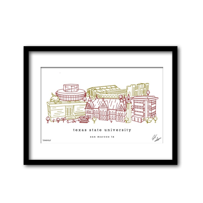 Texas State - Etsy