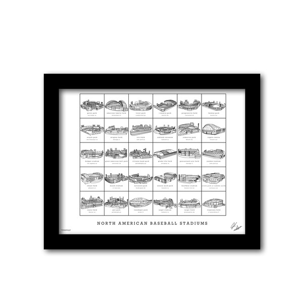 Baseball Stadium Wall Art - Etsy