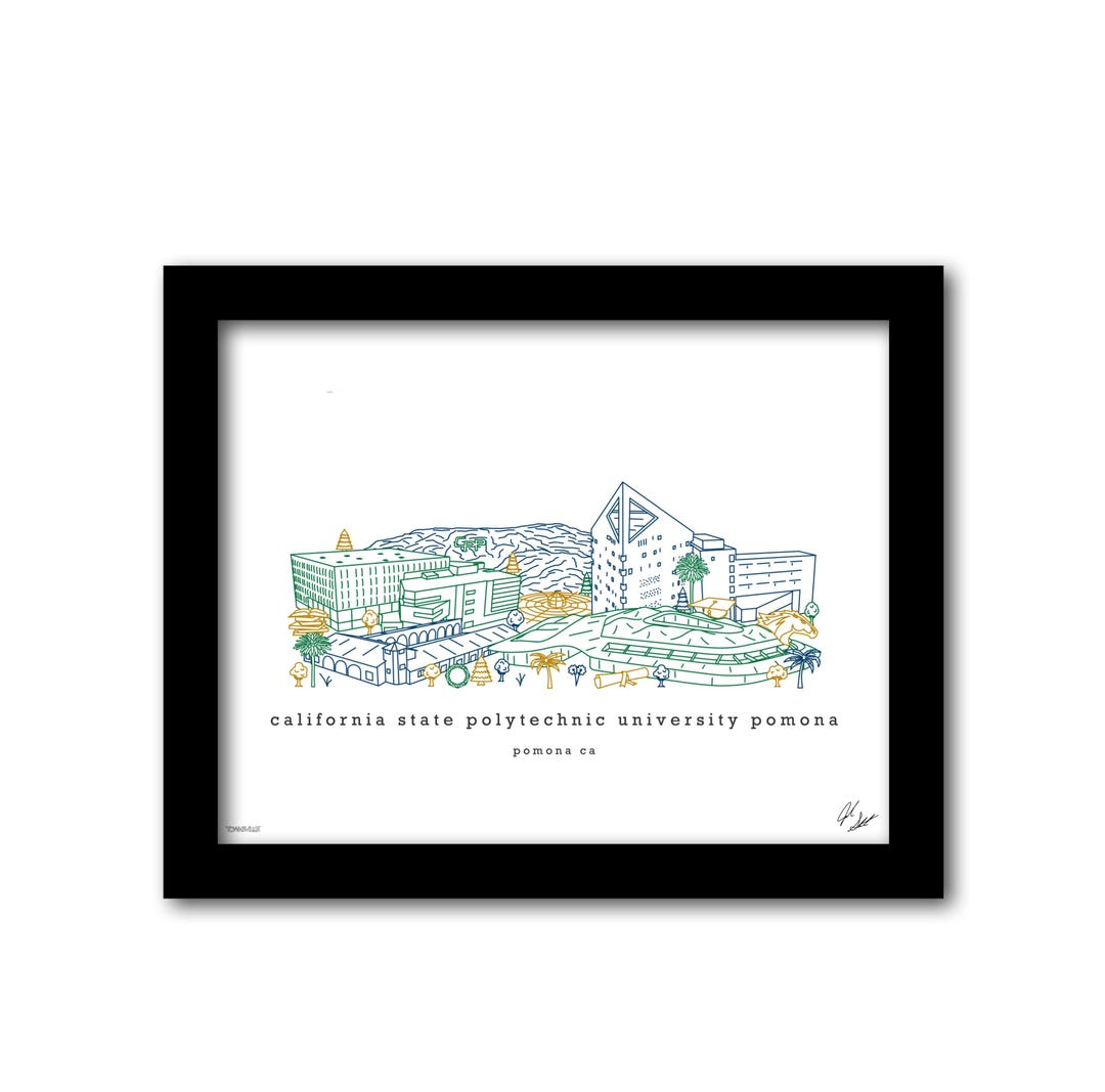 California State Polytechnic University Pomona With the CLA Building ...