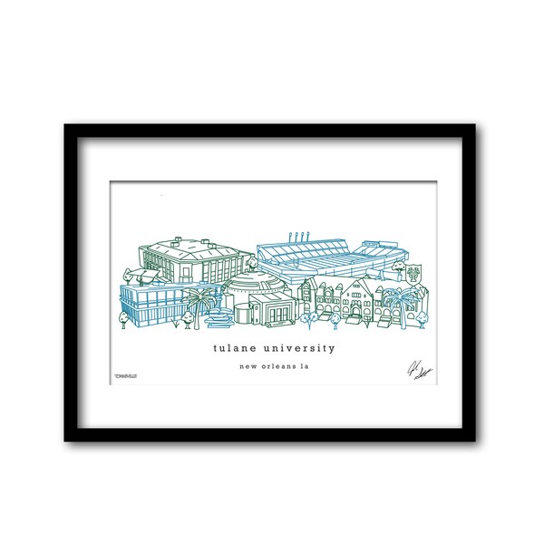 Tulane Art - Etsy