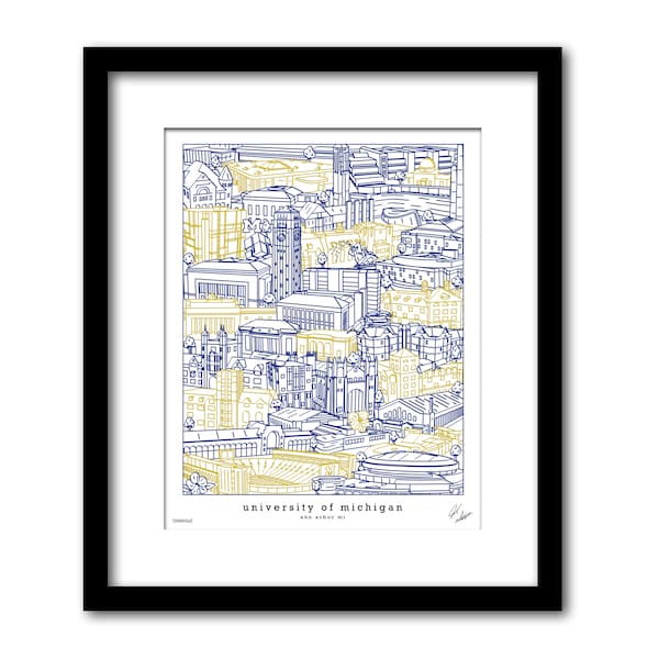 University of Michigan Decor - Etsy