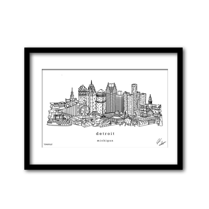 Detroit Art - Etsy