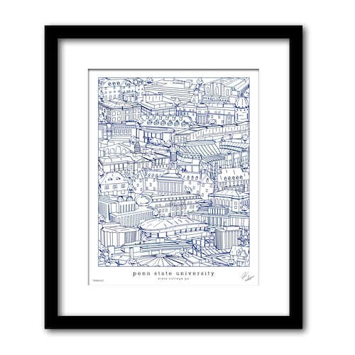 Penn State Wall Art Bundle Penn State Gift Penn State Wall - Etsy