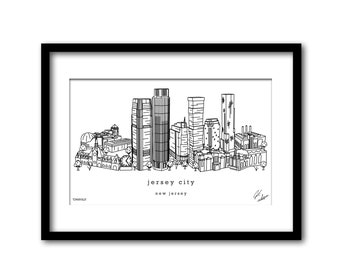 Jersey City Wall Art - Etsy