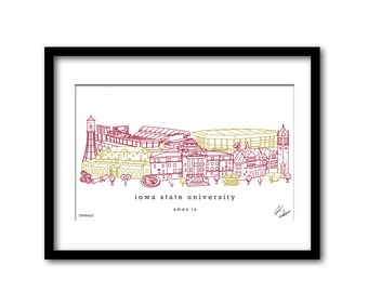 Iowa State University, Campanile, Ames, Iowa, Cyclones, College Art ...