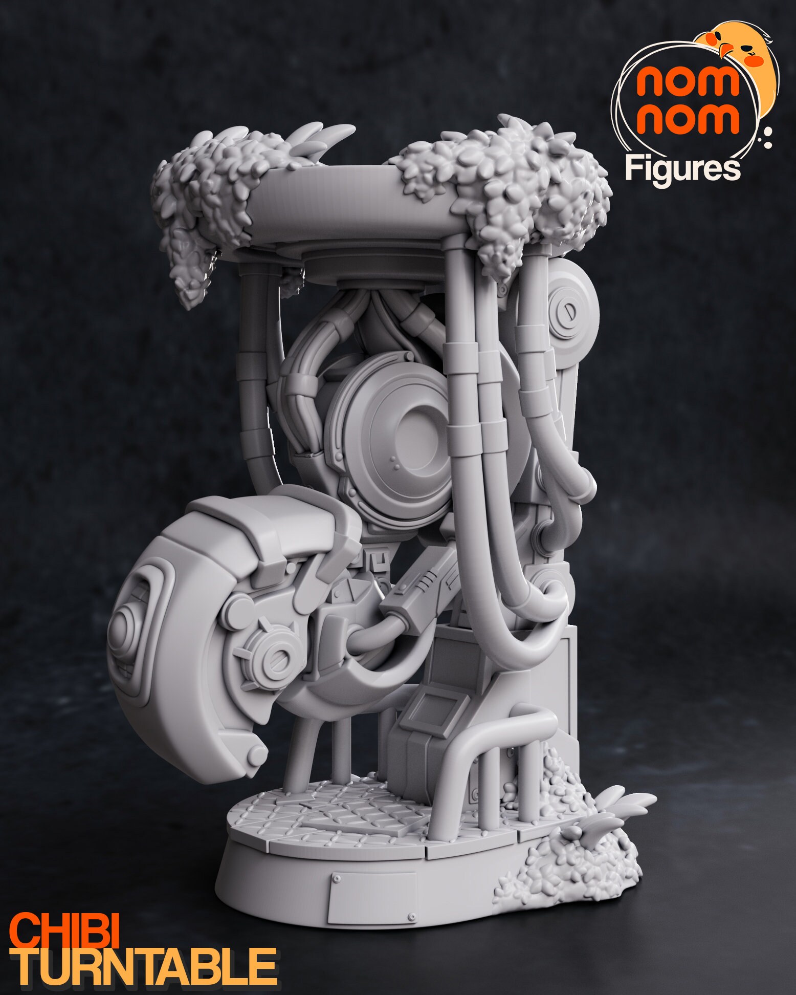 Chibi Glados From Portal Tabletop Miniatures for Gaming or Painting, by ...