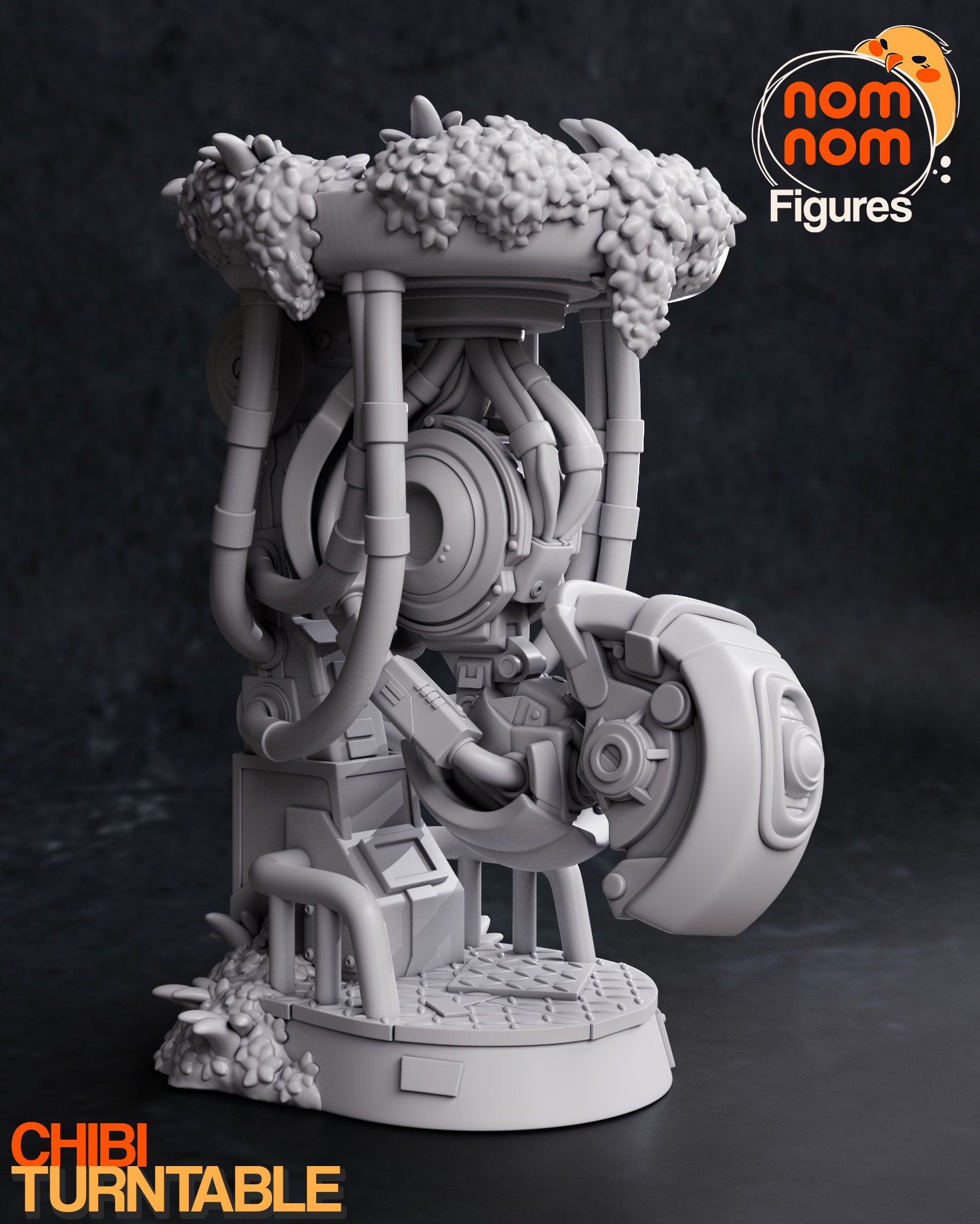 Chibi Glados From Portal - Tabletop Miniatures for Gaming or Painting ...