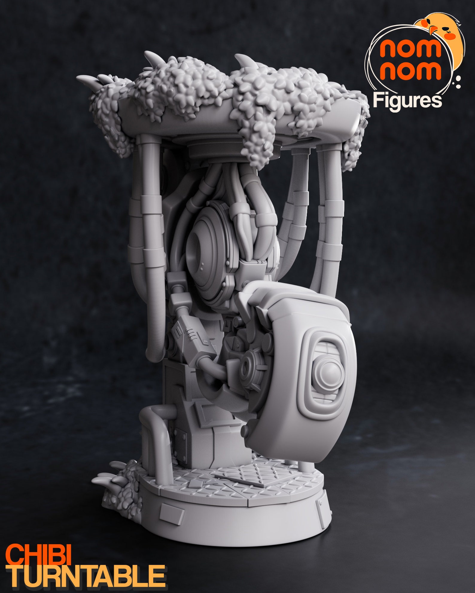 Chibi Glados From Portal - Tabletop Miniatures for Gaming or Painting ...