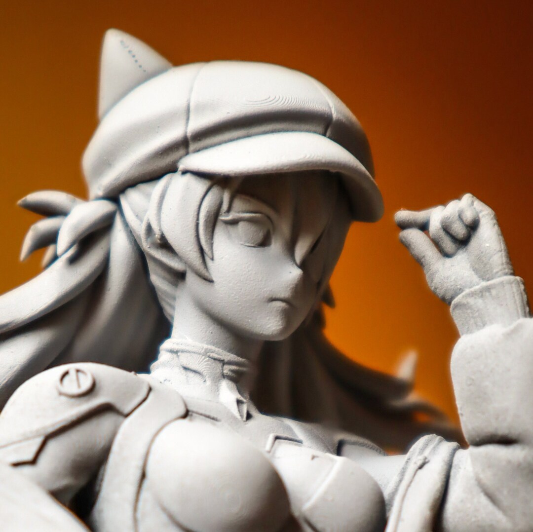 Asuka Langley Tabletop Miniatures for Gaming or Painting, by Nom-nom ...