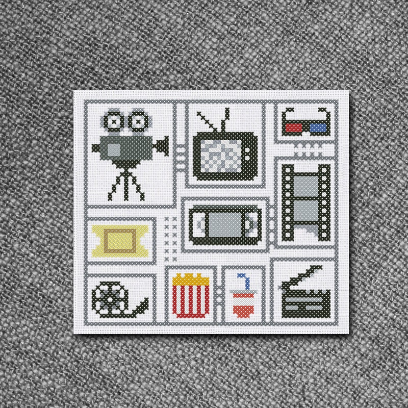 Movie Cross Stitch - Etsy