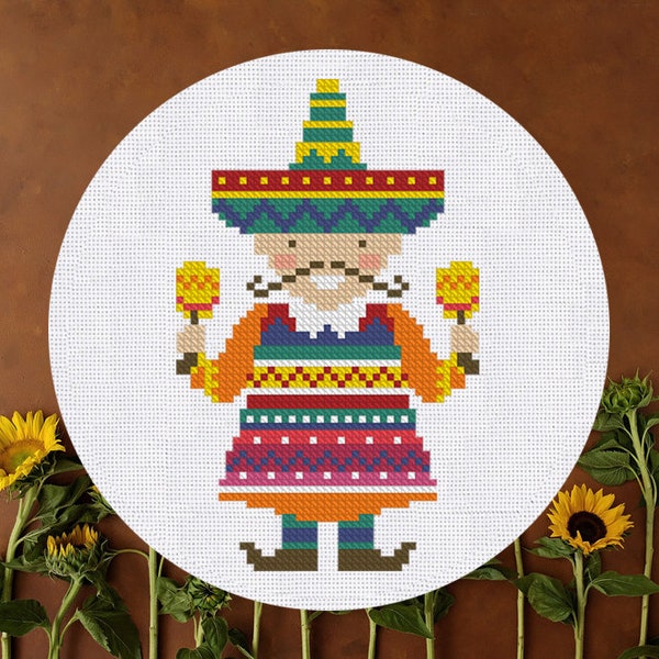 Cross Stitch Mexico - Etsy