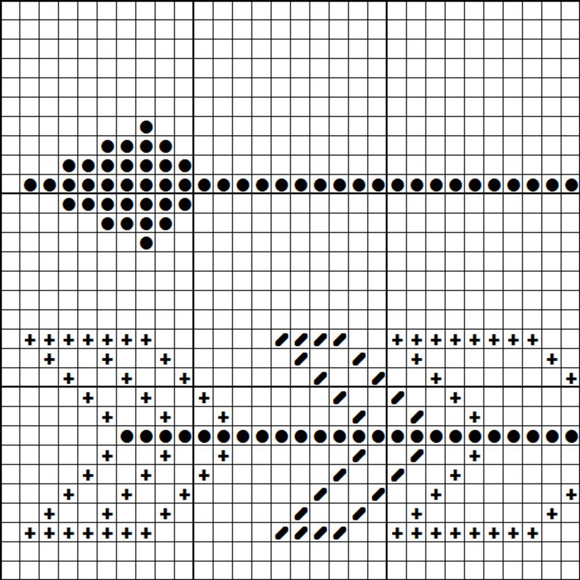 Arrows Cross Stitch Pattern Instant Download PDF Counted Chart Modern ...