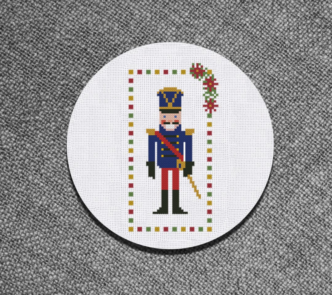 Cross Stitch Pattern Nutcracker Instant Download PDF Counted Chart ...