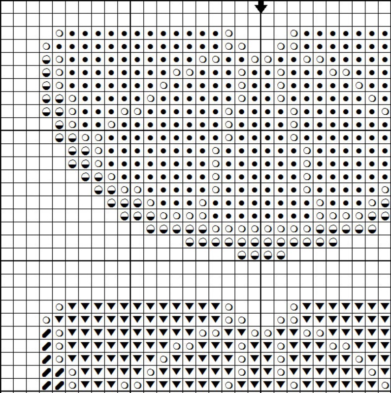 Cross Stitch Pattern Citrus Slices Instant Download PDF Counted Chart ...
