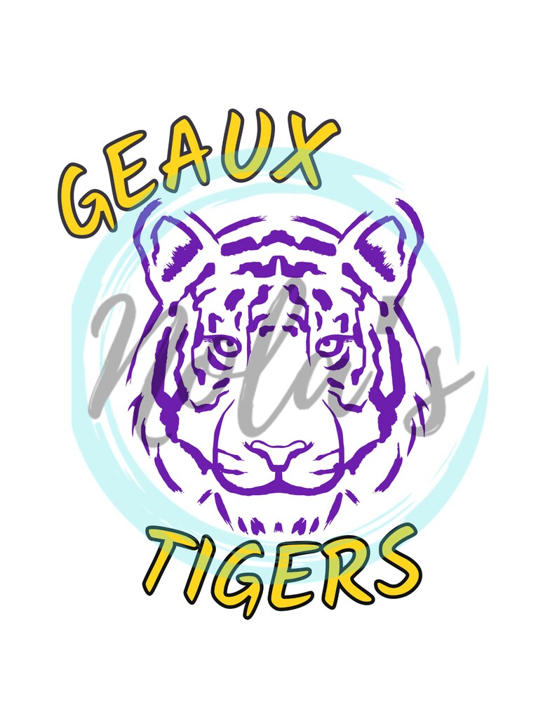 Geaux Tigers PNG Sublimation Design - Etsy