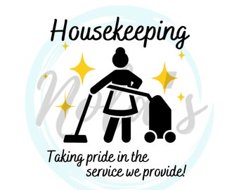 Housekeeping SVG - Etsy