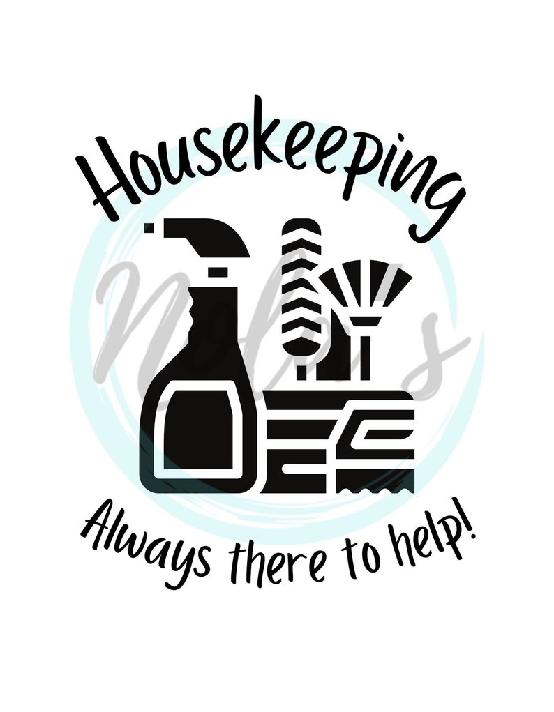 Housekeeping SVG - Etsy
