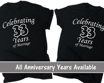 33 Years of Marriage - Etsy