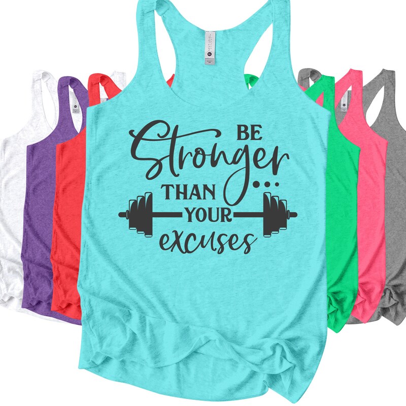 Cute Workout Tanks - Etsy