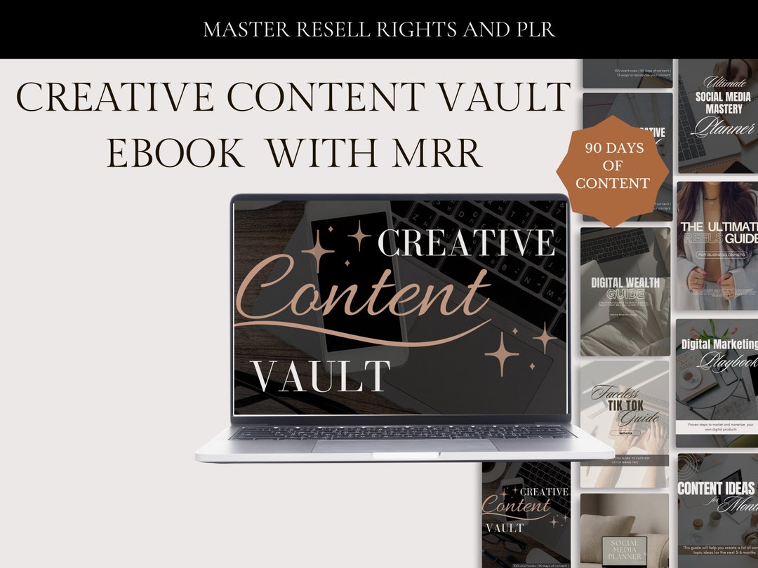 Ultimate Creative Content Vault - 100 Viral Hooks | 90 Days of Storytelling Content | 13 ...