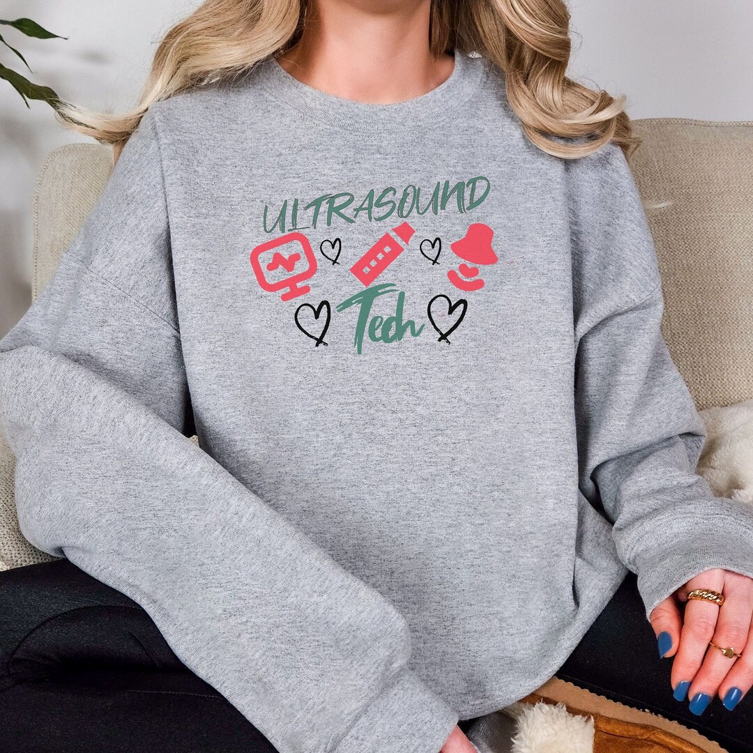 Ultrasound Tech Shirts Sonographer Sweater Sonography Gifts ...