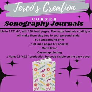 Sonography Journal, Ultrasound Tech Journal, Ultrasound Gift ...