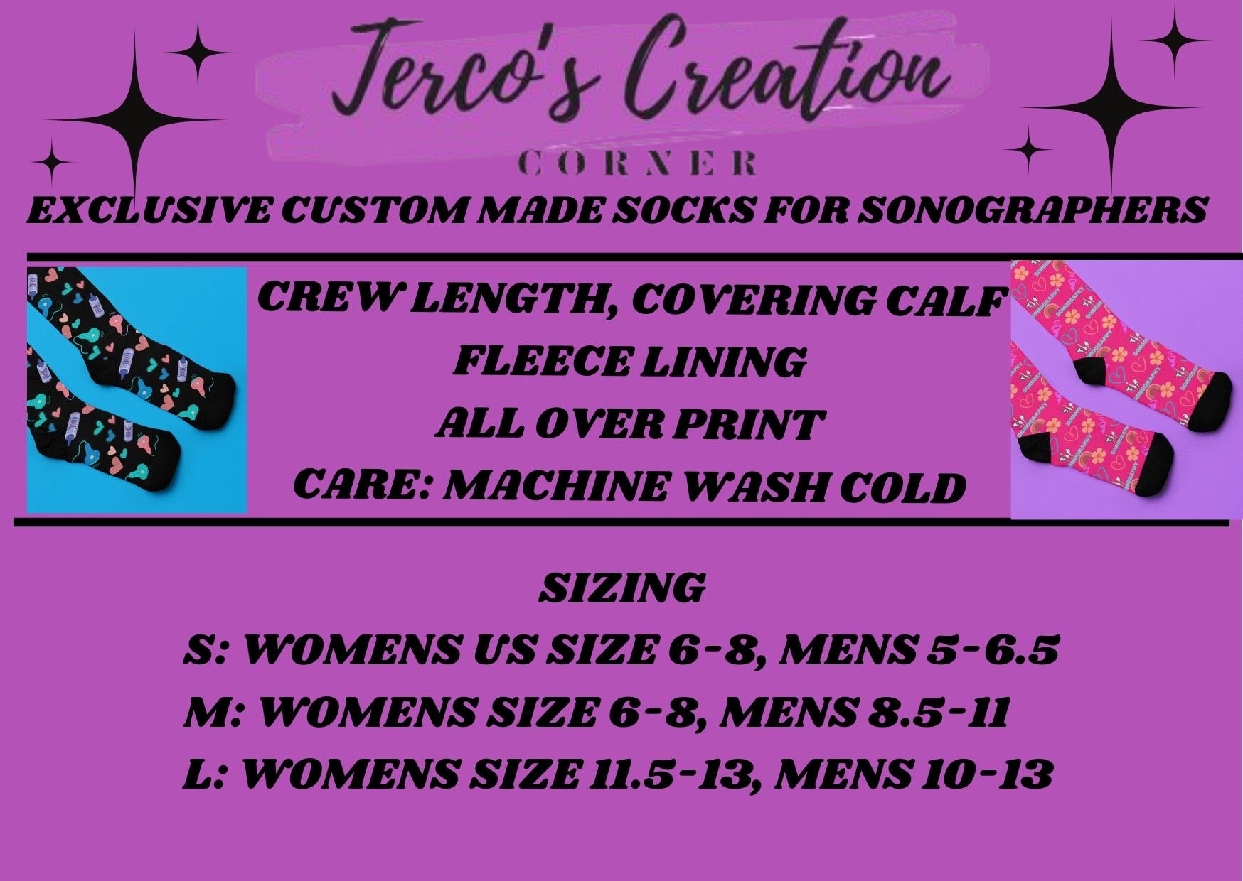 Ultrasound Tech Socks, Sonographer Socks, Sonographer Christmas Gifts ...