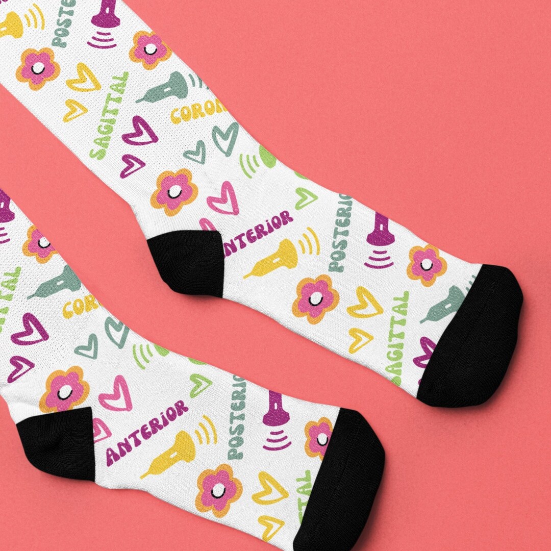 Ultrasound Tech Socks Ultrasound Grad Gift Sonographer Socks ...
