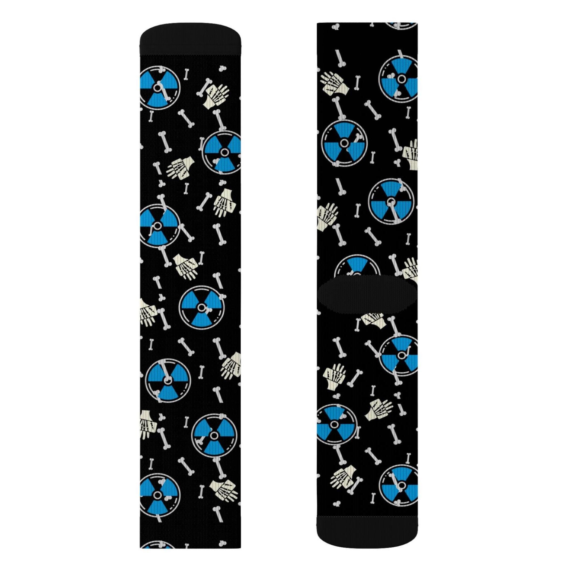 Radiology Tech Socks: X-ray Bones Pattern, Rad Tech Gift - Etsy
