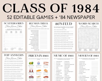 40th Class Reunion - Etsy