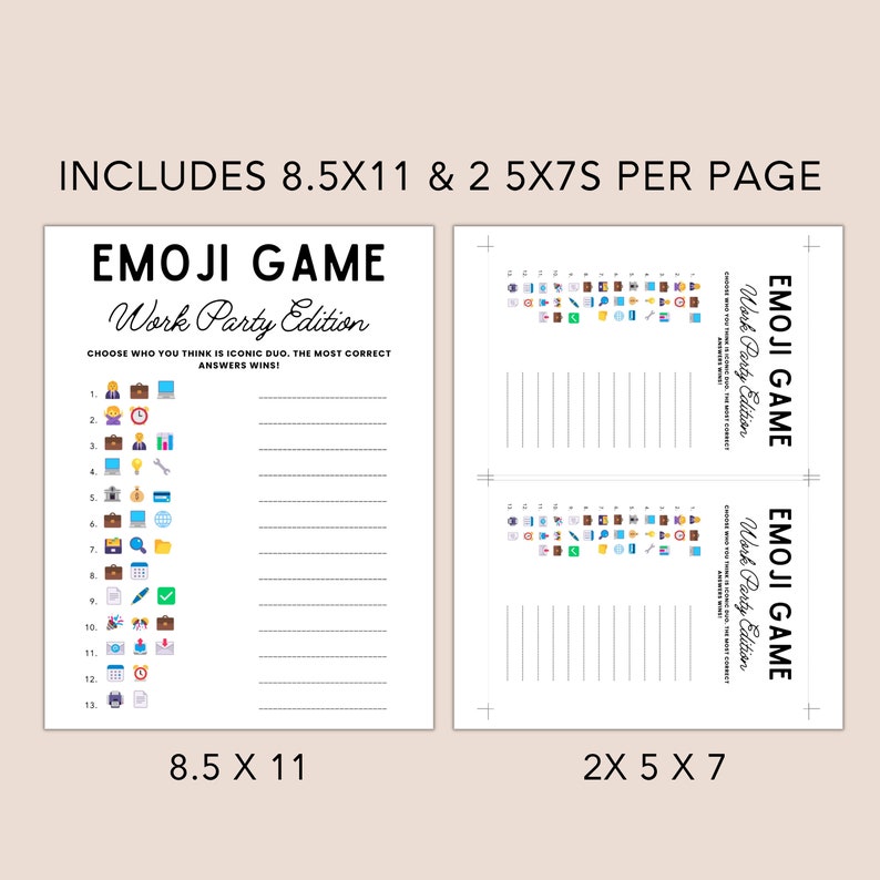 Editable Office Party Games Work Party Games Team Meeting - Etsy Australia