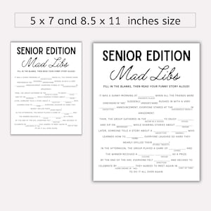 Editable Senior Games Bundle: 110 Printable Games, Senior Slogans ...