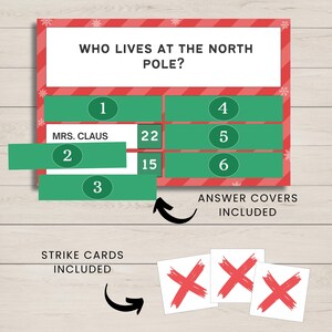 Christmas Friendly Feud Game: Printable Trivia for Family (PDF) - Etsy